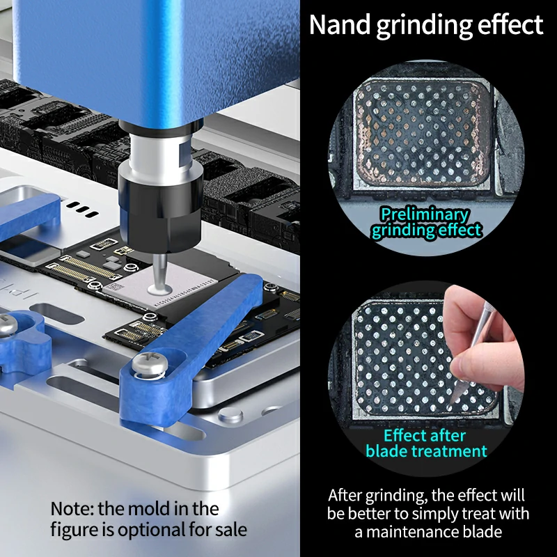 CNC Chip Grinding Machine for Chip IC, CPU, Nand and Mainboard Grind ...