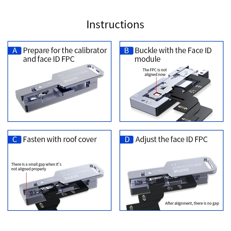 C011-2nd Gen Dot Projector Precision Calibrator Fixture for Iphone 11 ...