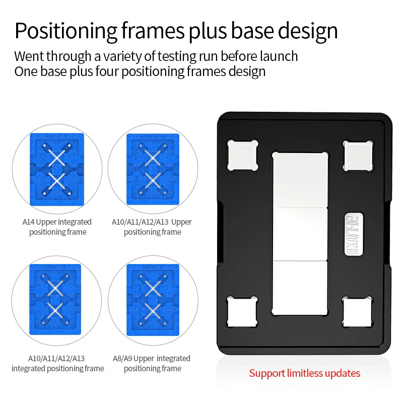 A8-A14 CPU IC Reballing Platform Tin Planting Base Repair Kit for ...